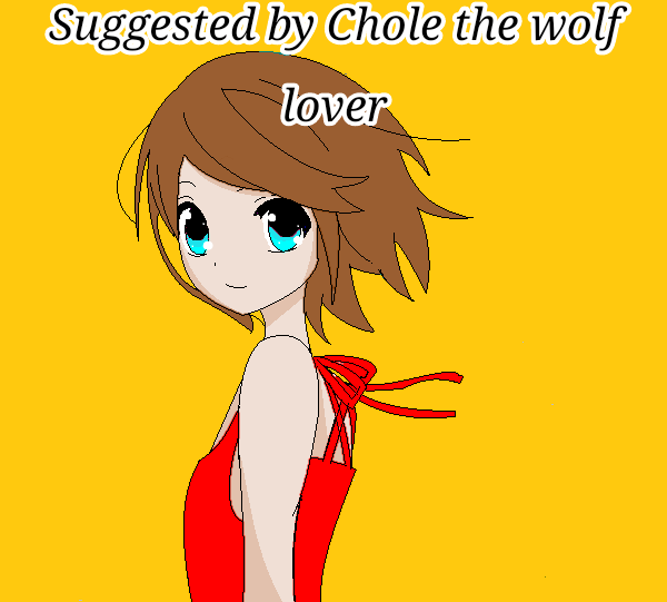 Chole the wolf lover -SpeedPaint - ibisPaint