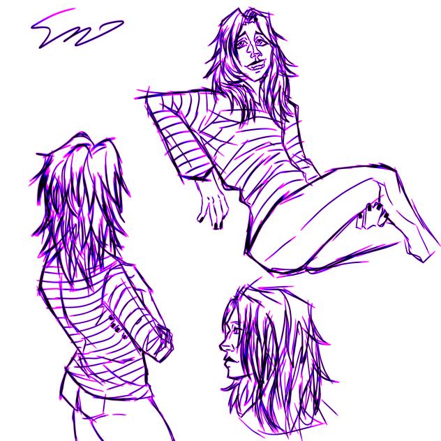 yet again, more Mary Goore sketches - ibisPaint