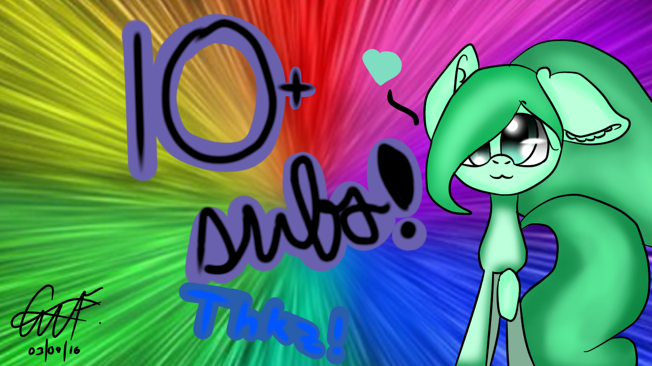 Thank you!(10+ sub special) - ibisPaint