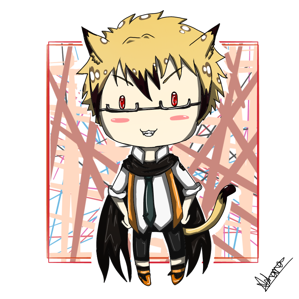 Lawless (Hyde) chibi neko - ibisPaint