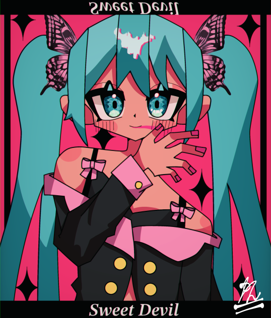 65日目 Sweet devil - ibisPaint