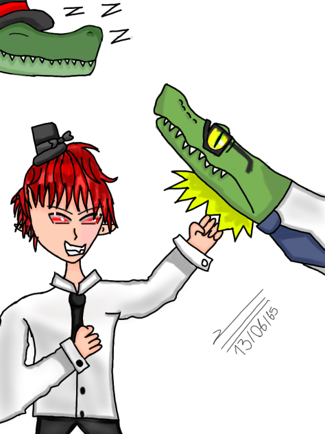 George vs Dew - ibisPaint