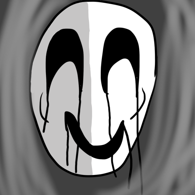 creepy mask - ibisPaint