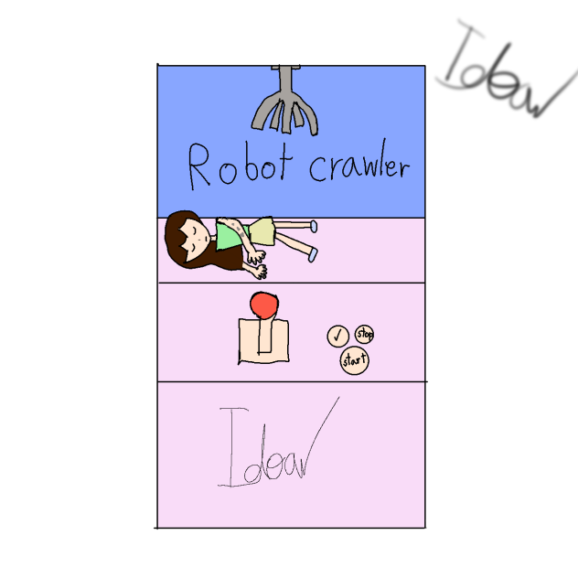 Robot crawler - ibisPaint