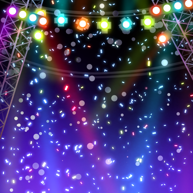 concert crowd - ibisPaint