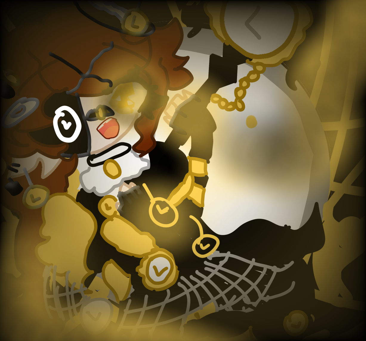 📅 ⏰-💛Jikan! The Tome keeper🖤-⏰📆 - ibisPaint