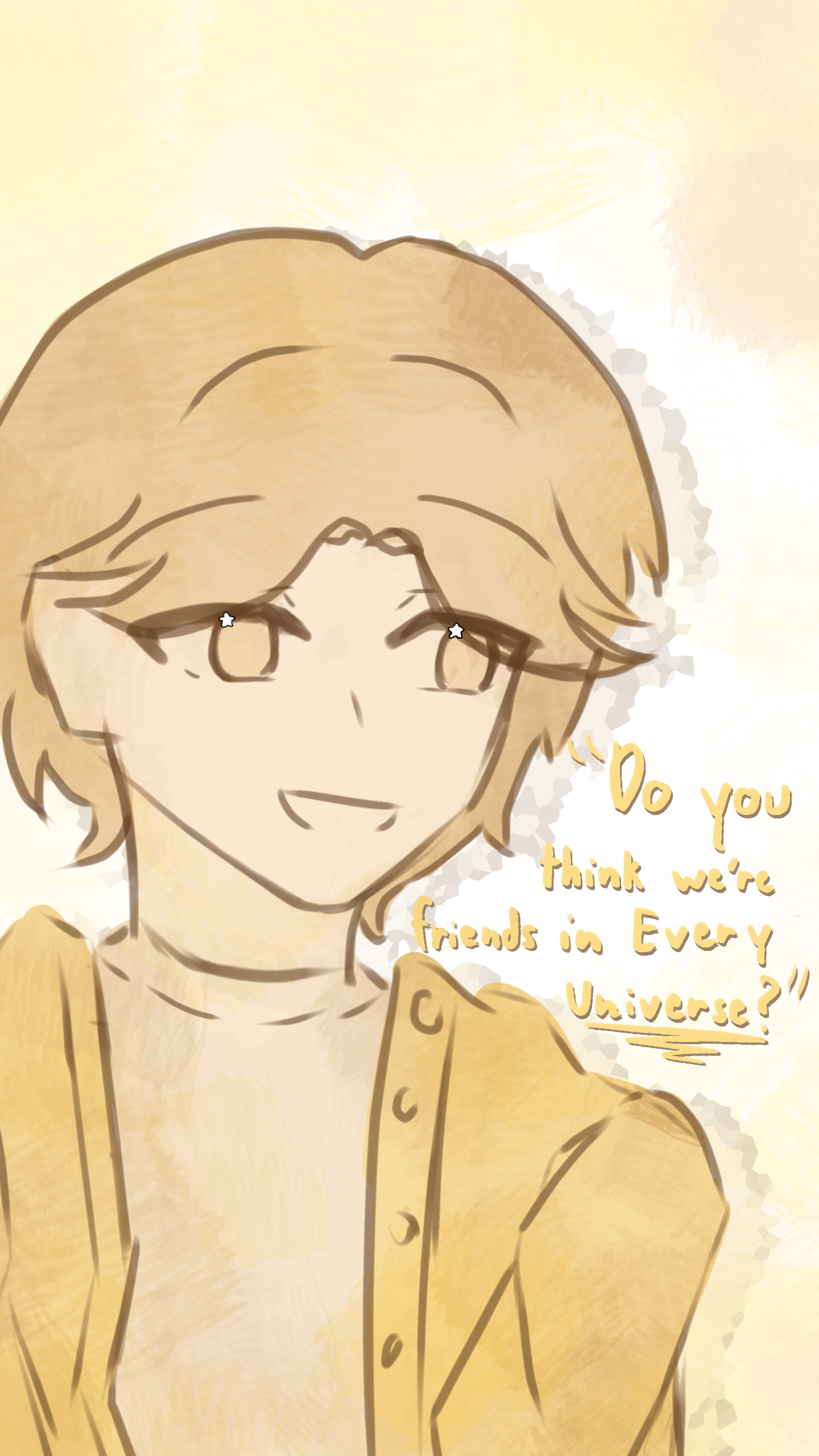 Are We Friends In Every Universe - ibisPaint