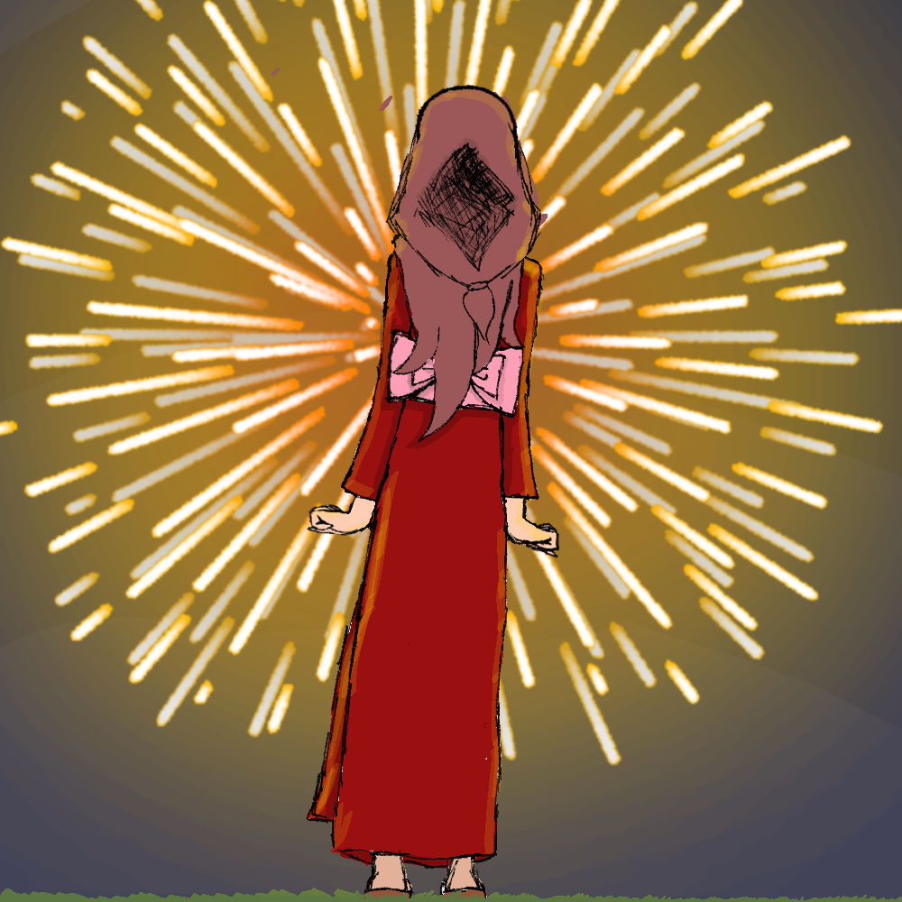 New year festival - ibisPaint