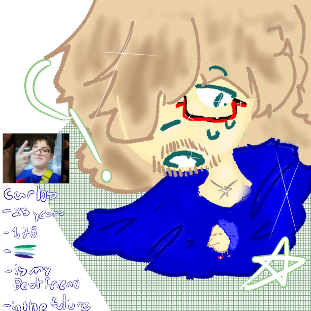 My best friend in the future 🌏 - ibisPaint