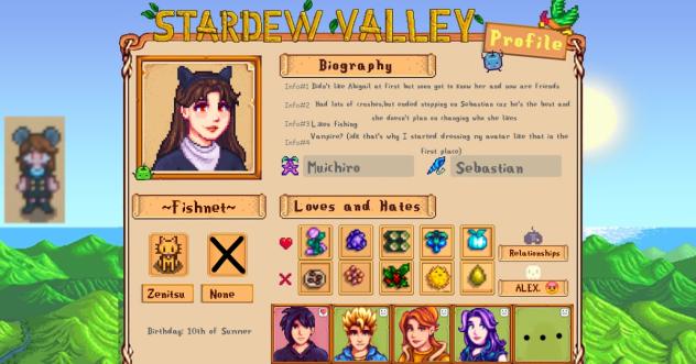 My stardew Valley profile - ibisPaint