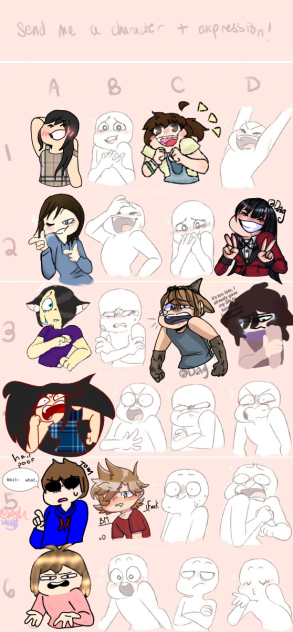 XD emotions collab - ibisPaint