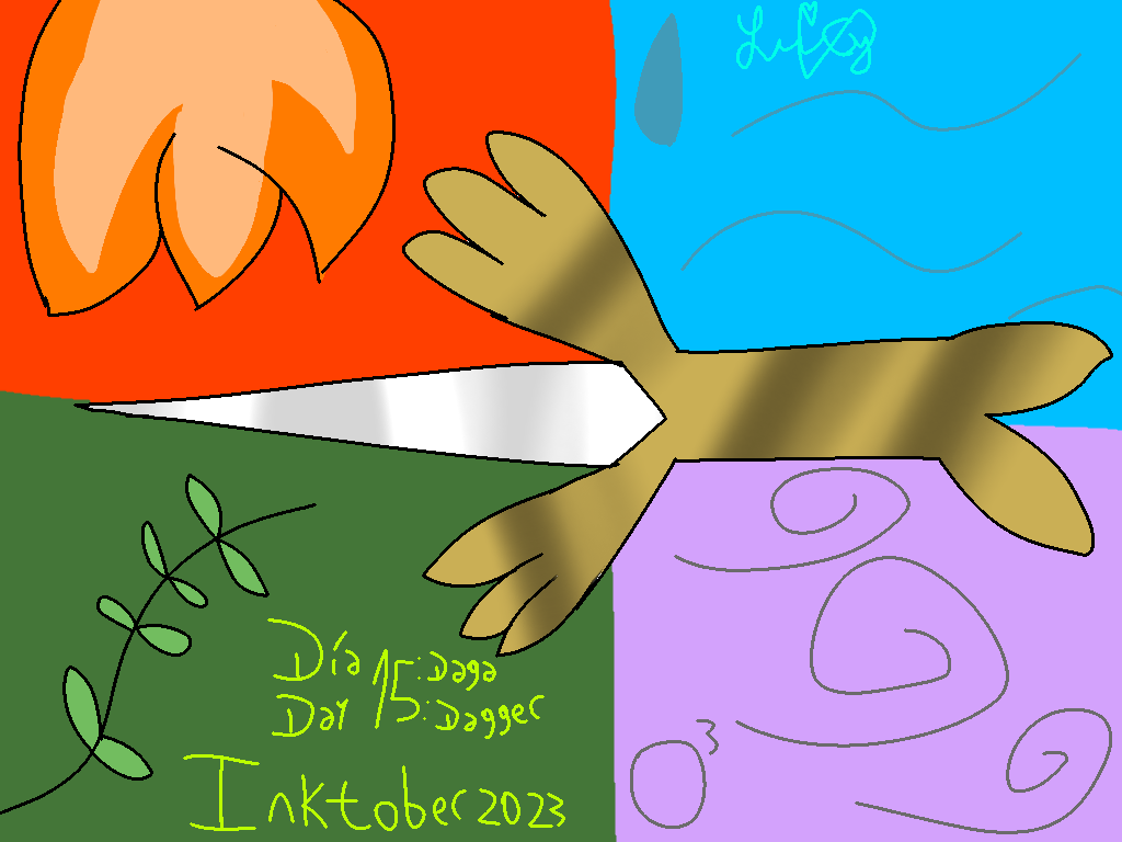 Inktober 15 - 2023 (daga) - ibisPaint