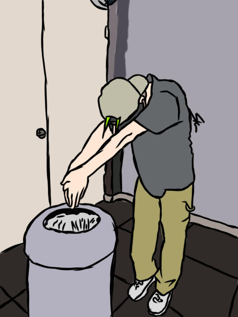 WEEEE INTO THE GARBAGE SKYLER GOES - ibisPaint