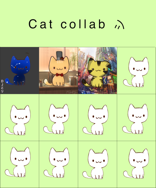 Cat collab - ibisPaint