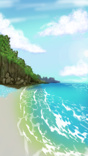 beach - ibisPaint