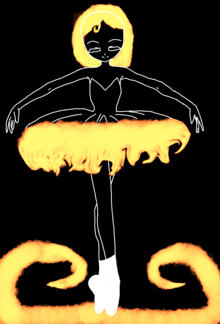 The fire ballet 🔥🩰 - ibisPaint