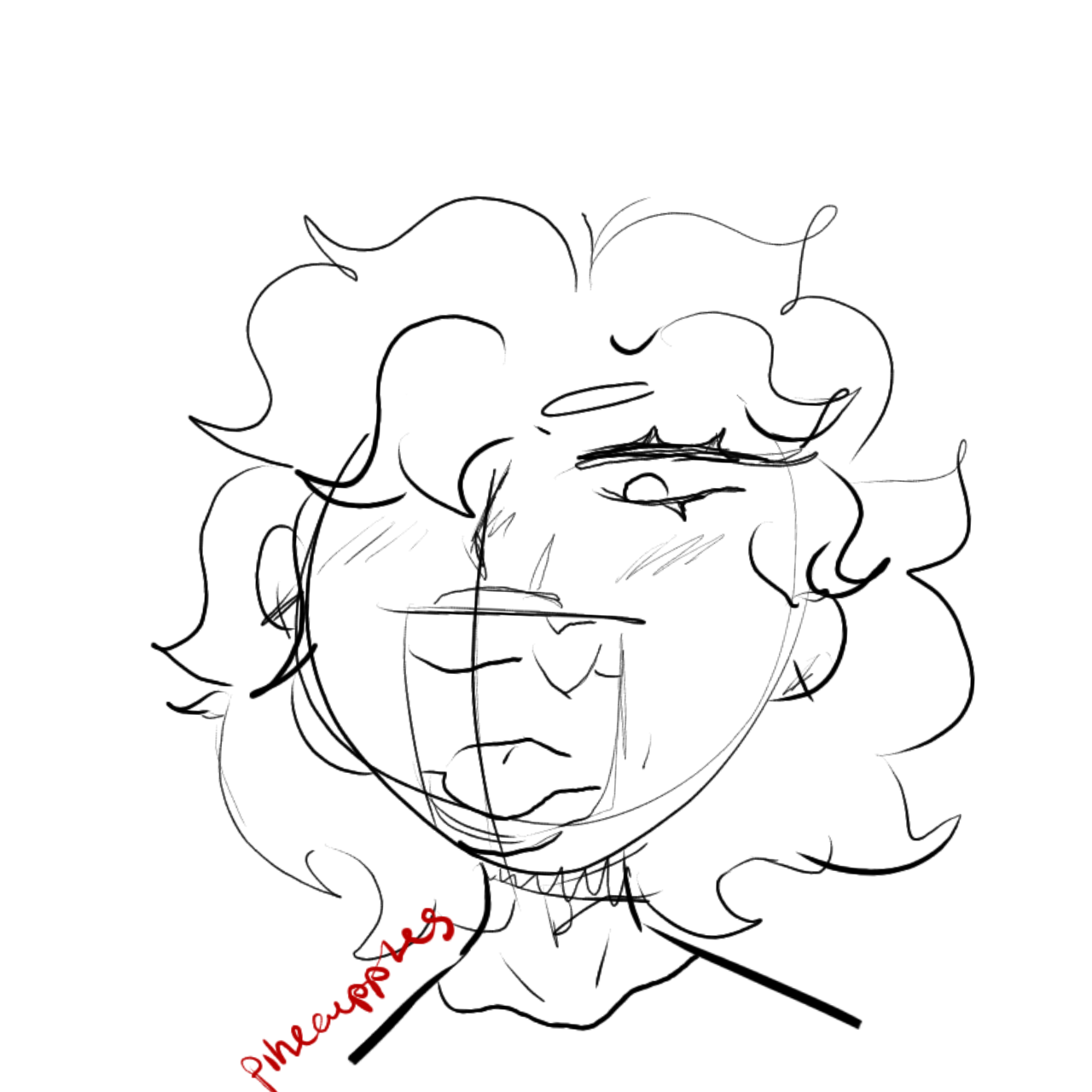 LOOK AT THAT JAW THOSE TEETH - ibisPaint