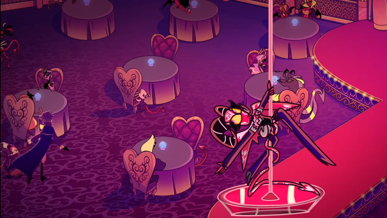 Aurora Pole Dancing In Ozzie's - ibisPaint