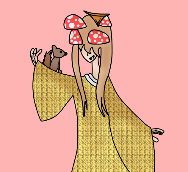 Mushroom girl - ibisPaint