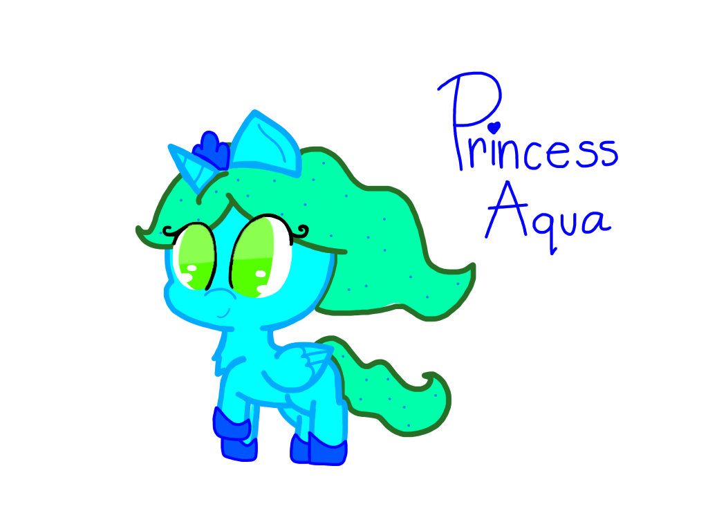 Princess Aqua - ibisPaint