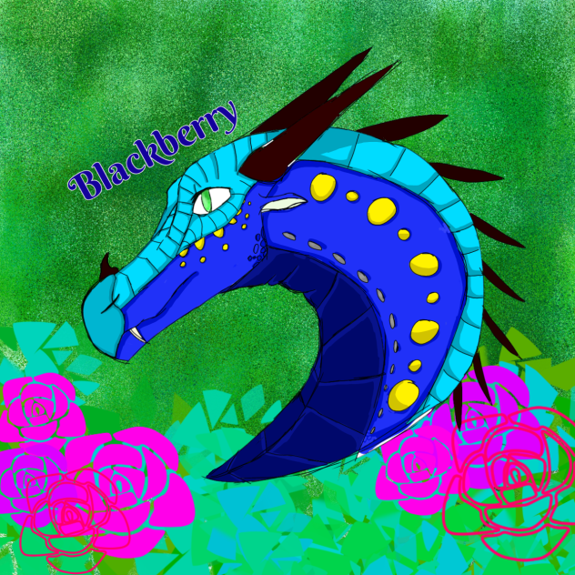 my new head cannon! Blackberry - ibisPaint