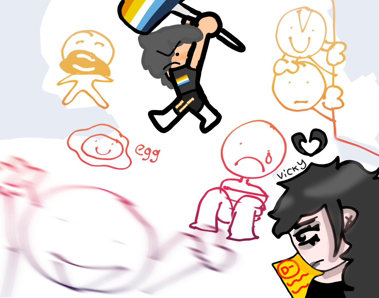 Collab with @Zaaagy the Idiot - ibisPaint