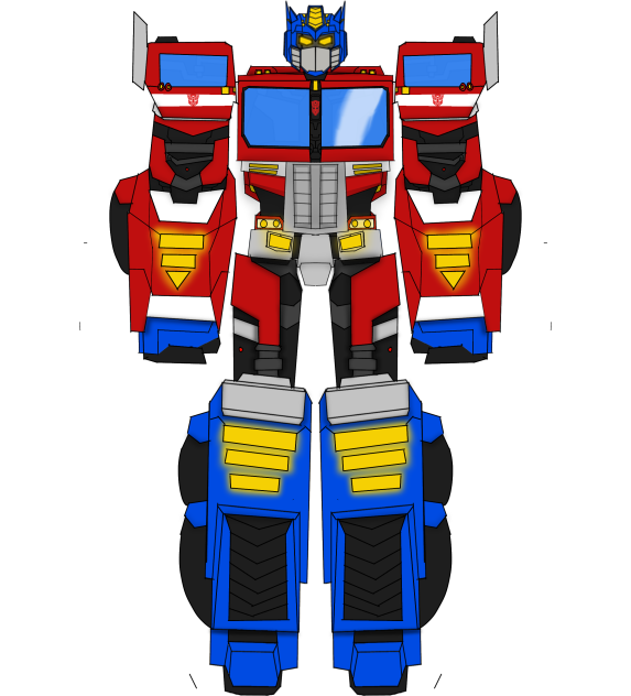 Optimus Prime AU Design - ibisPaint