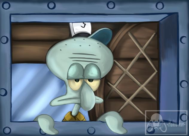 Squidward - ibisPaint