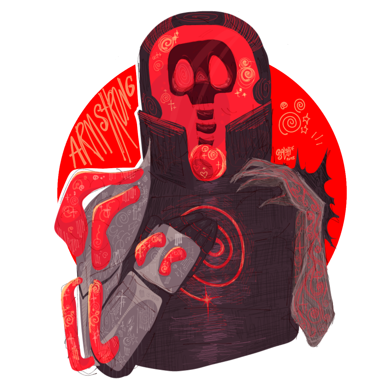 Armstrong sticker - ibisPaint