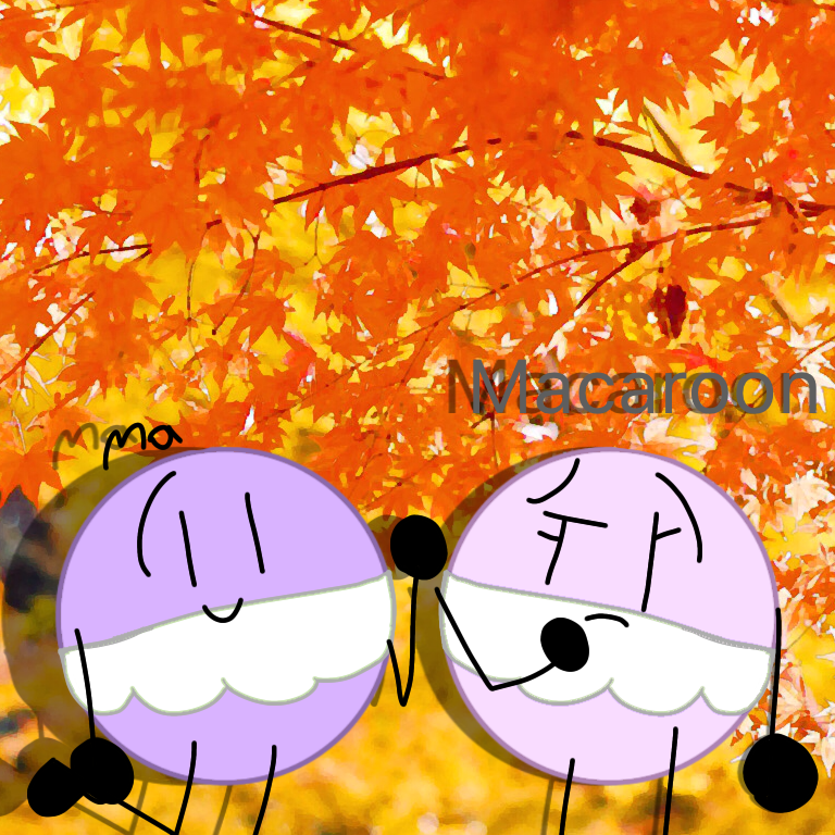 Macaroons brother and macaroon - ibisPaint
