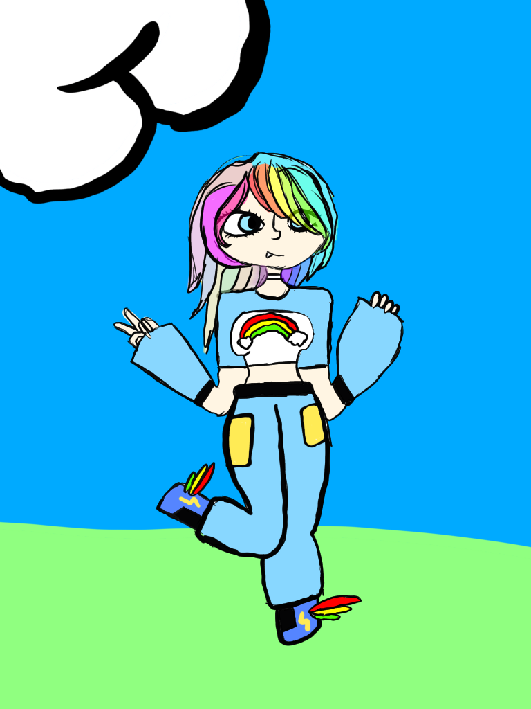 Rainbow Dash_Восстановленный - ibisPaint