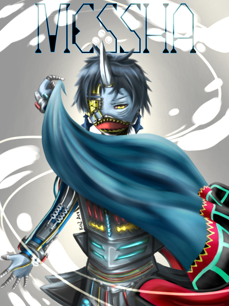 My First Mecha Named Messha - ibisPaint