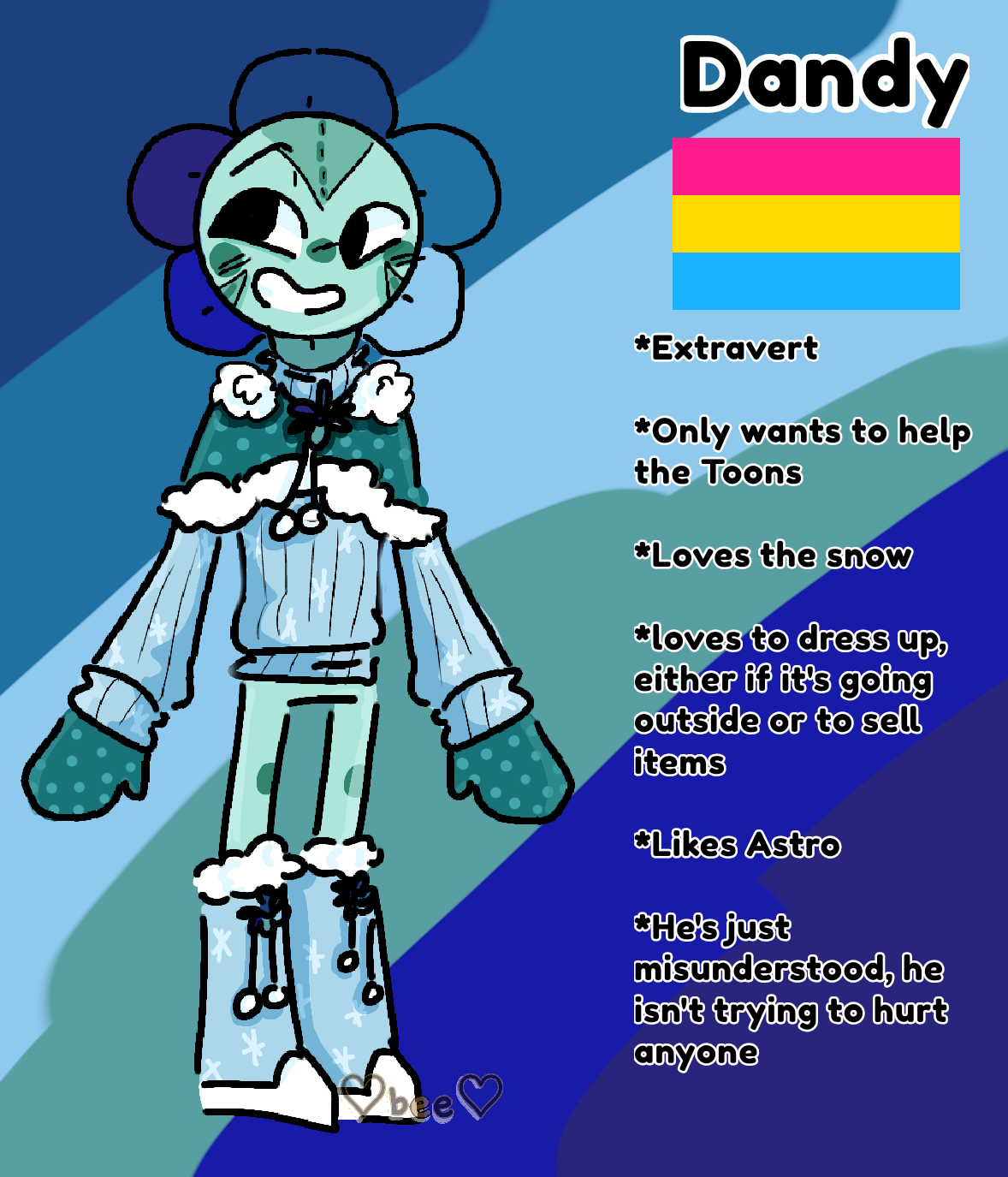 Dandy AU Design(Recoloured) - ibisPaint