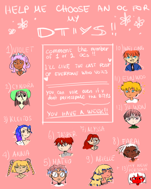 MY FIRST DTIYS!! - ibisPaint