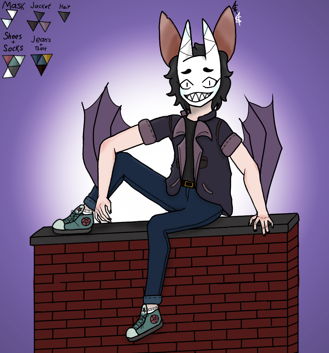 kyle (bat version) - ibisPaint