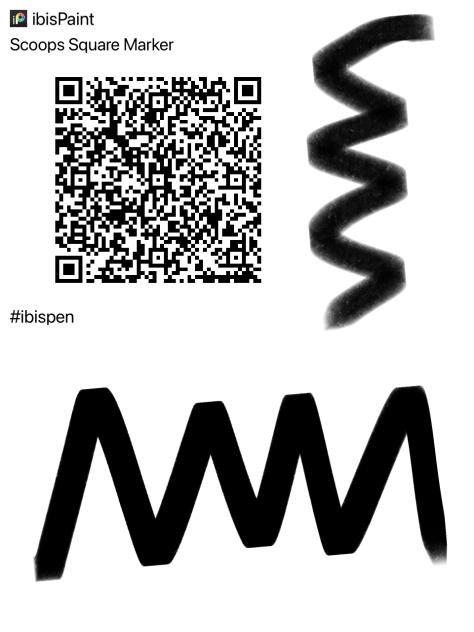 Scoops Square Marker - ibisPaint