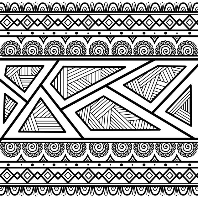traditional pattern 6 - ibisPaint