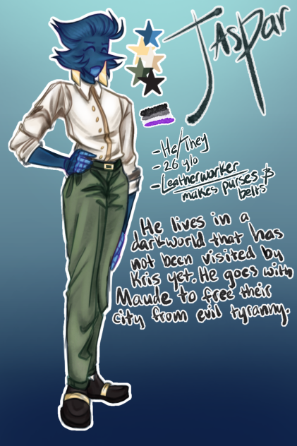 Jaspar reference sheet - Ellipsism - ibisPaint