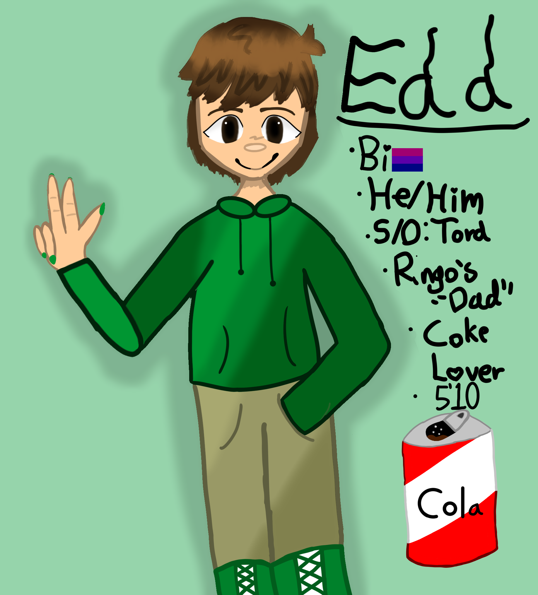 Edd but with Headcannons - ibisPaint