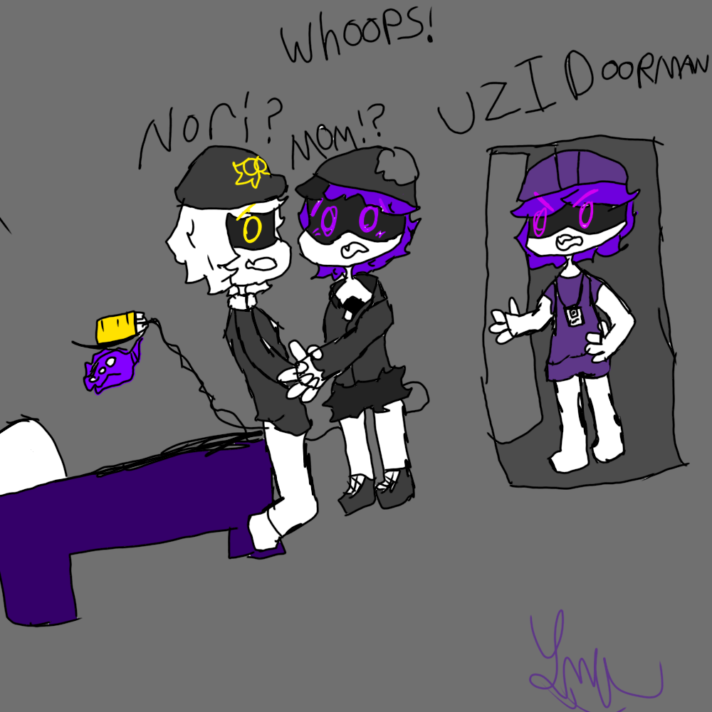 whoops you got cought- - ibisPaint