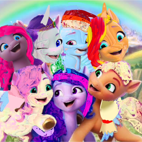 The Mane 7 in A New Generation - ibisPaint