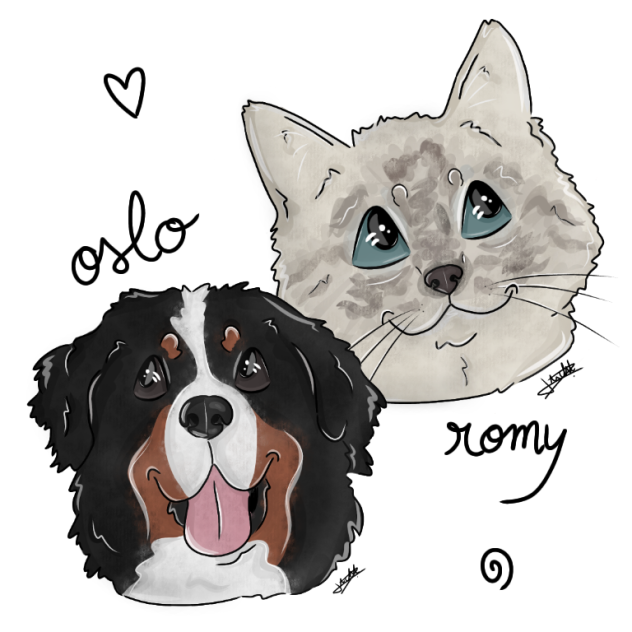Oslo et romy🤍 - ibisPaint