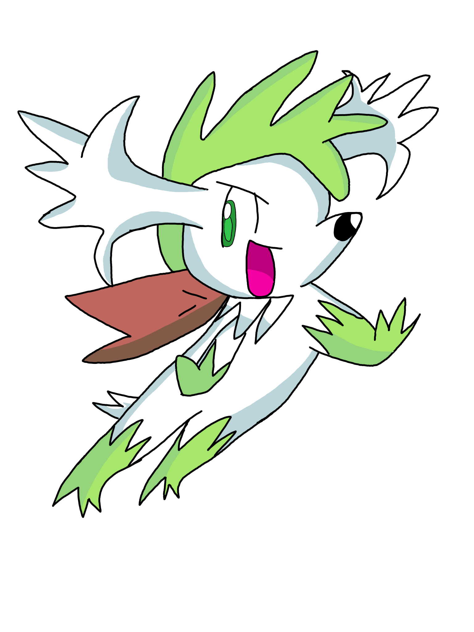 Shaymin Sky form - ibisPaint