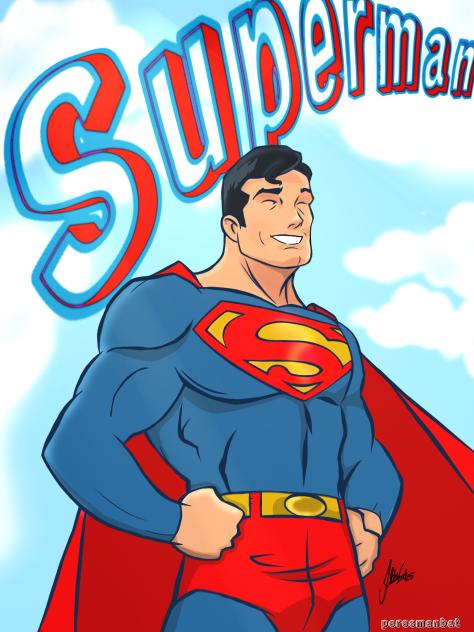 Superman ( fan art) - ibisPaint