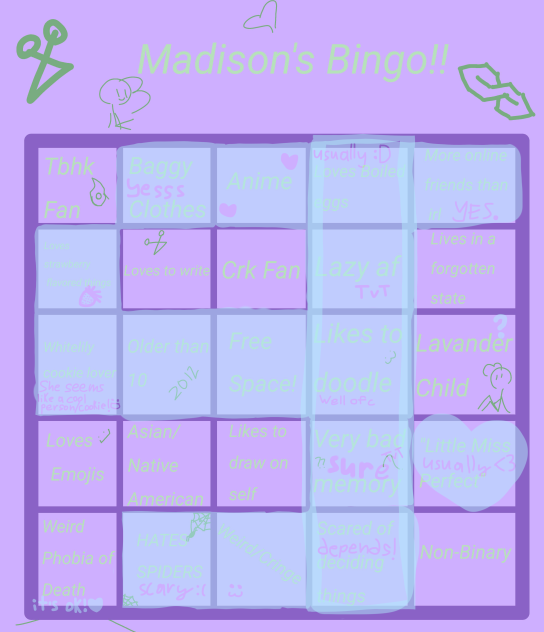 Madison's Bingo!! - ibisPaint