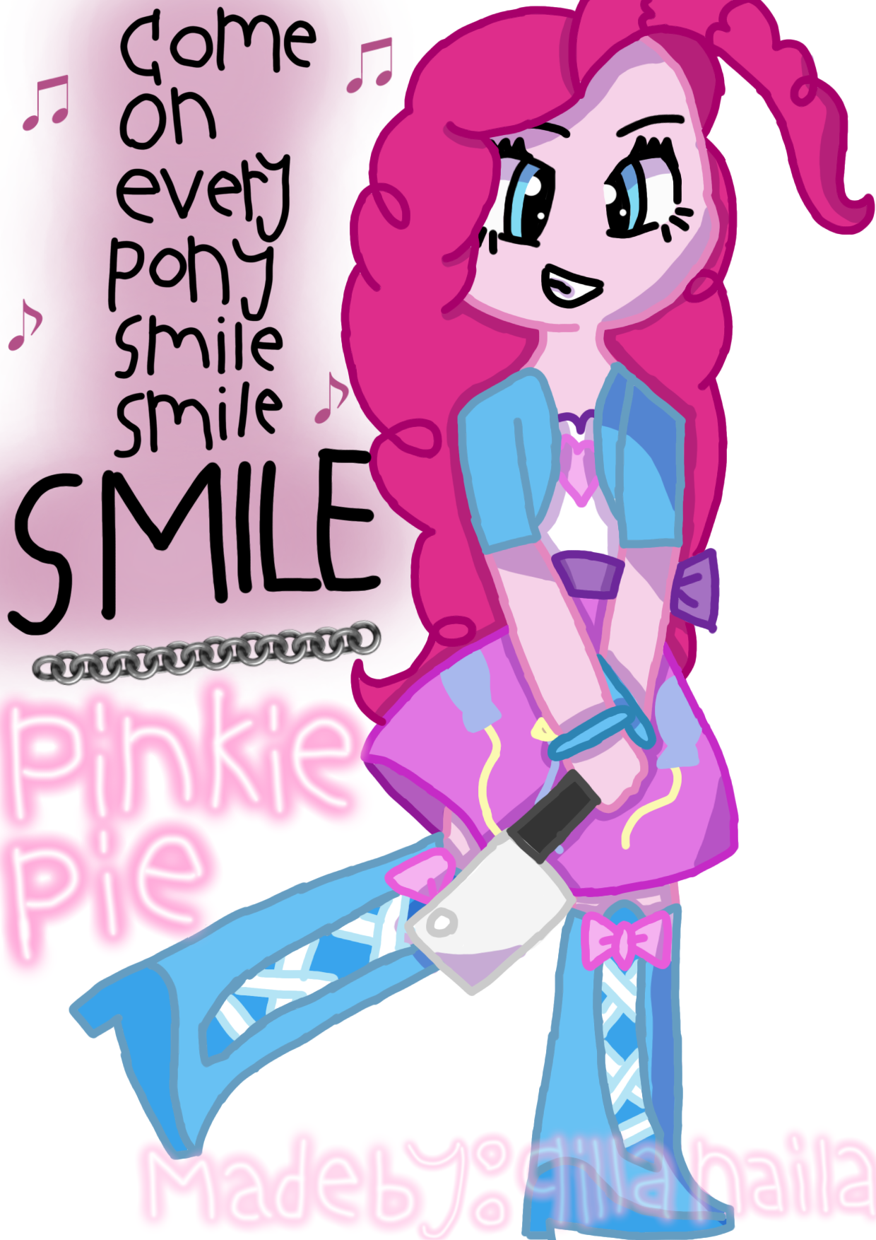 PINKIE PIE SMILE - ibisPaint