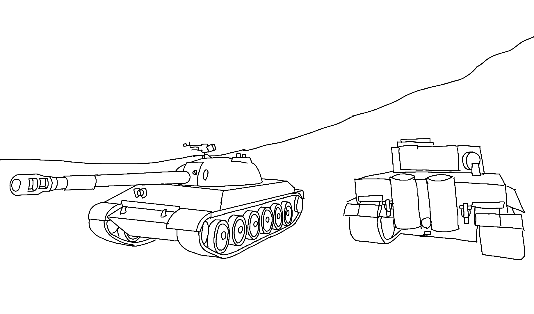 113 and tiger - ibisPaint