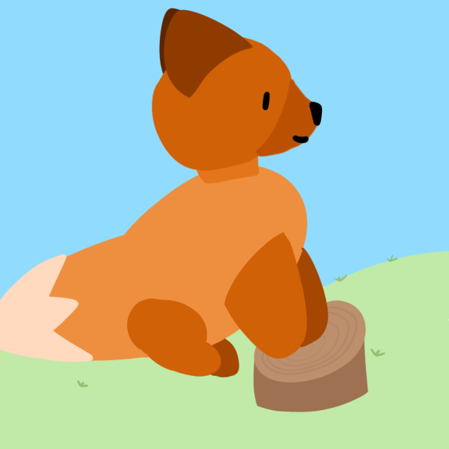 Paws on log - ibisPaint