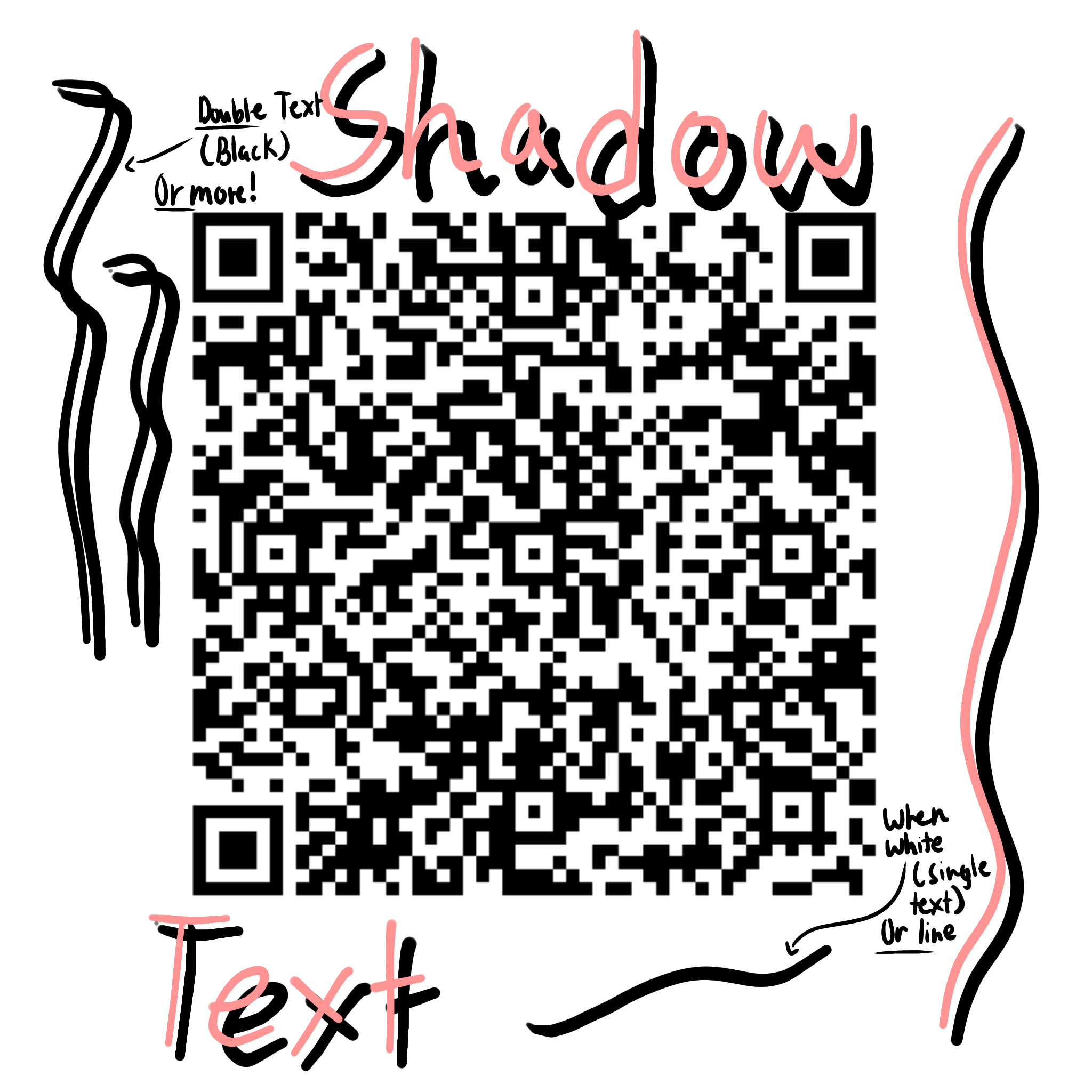 Shadow or Double Text - ibisPaint