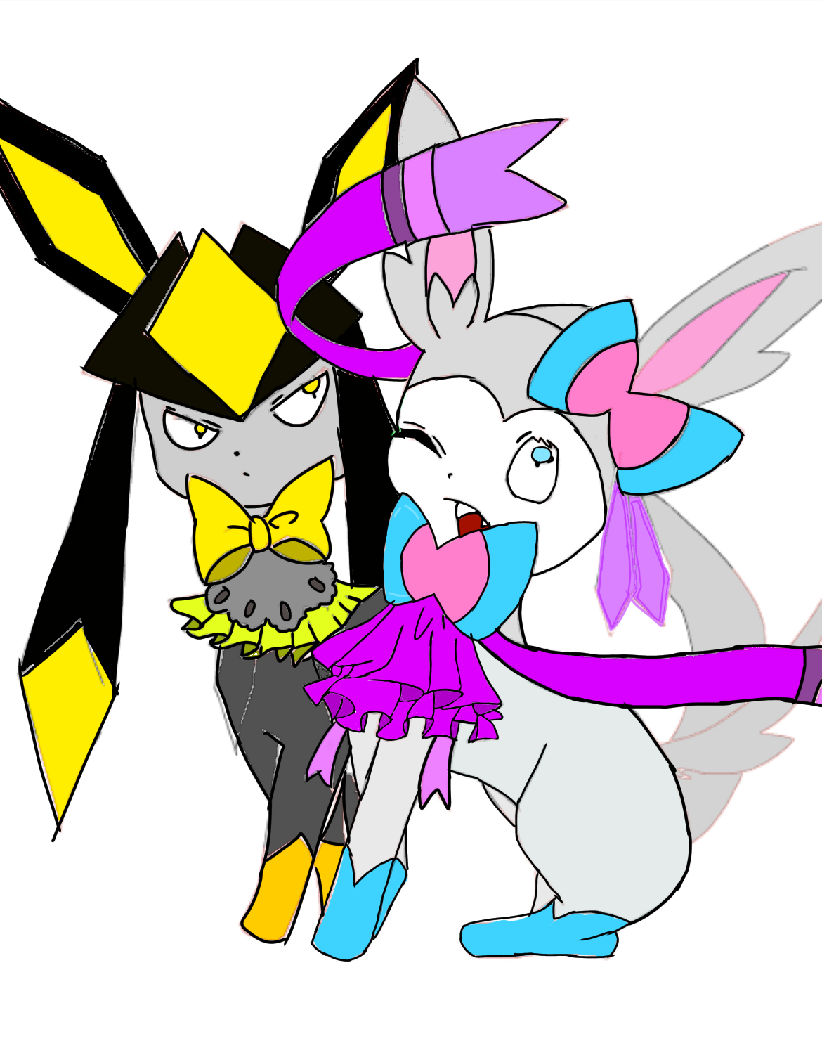 Pokémon collab - ibisPaint